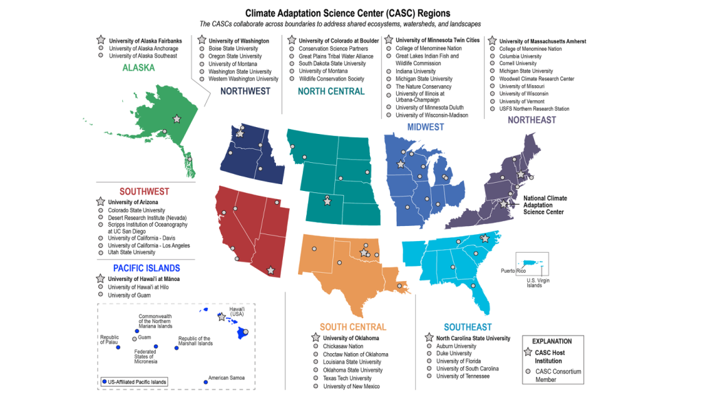 CASC Network Hiring Regional Tribal Climate Resilience Liaisons | SECASC